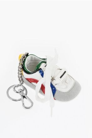 Dsquared2 Metal Keyring with Shoes Shaped Pendant size Unica