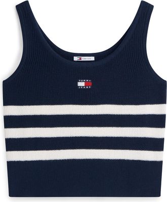Tommy Jeans Top Tommy Badge Stripe Tank