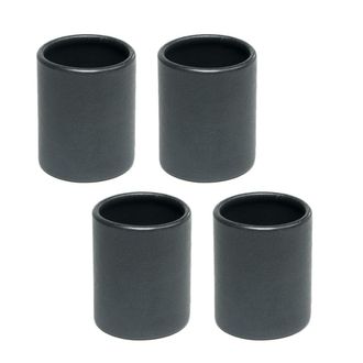 Hemobllo UKCOCO 4 Kleiner Rundblumenk&uuml;bel aus Pappkarton Schwarz Zylindrische Blumenverpackungseimer f&uuml;r Blumenarrangements und Floristik Dekorative Geschenkbo