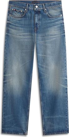 Tommy Hilfiger Jeans aus Baumwolle im Washed-Look, Relaxed Straight Fit in