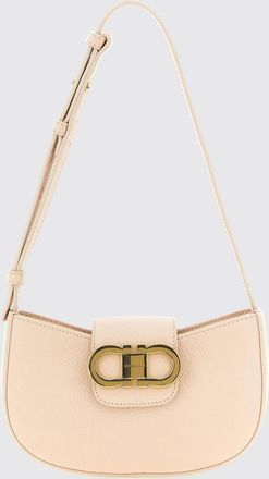 Ferragamo Mini-Schultertasche aus Kalbsleder mit Gancini-Logo