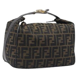 Fendi Pre-owned Zucca Canvas Hand Bag - - Pre-owned - Damen - Braun - ONE SIZE