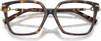 Tiffany & Co. unisex, Accessoires, Brun, Taille: 55 MM Tf2290Bu Optical Frame