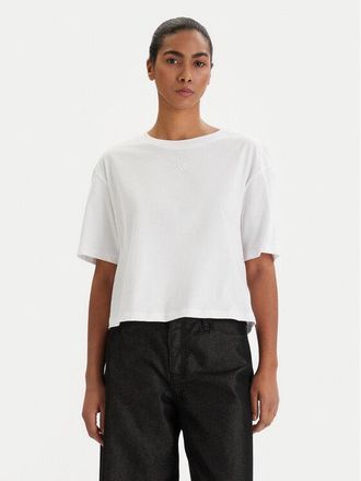 A|X Armani Exchange T-Shirt XW001836 AF10356 U0002 Wei&szlig; Regular Fit