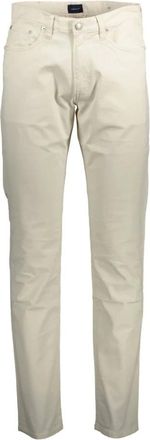 GANT Homme, Pantalons, Blanc, Taille: W30 L34 Pantalon Slim