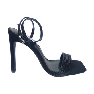 Steve Madden Femme, Chaussures, Noir, Taille: 37 EU Sandali Ecopelle