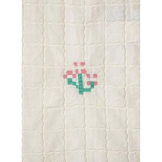 Bobo Choses Blouse &agrave; carreaux avec broderie