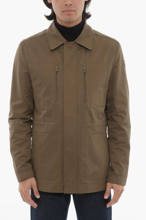 Corneliani ID Blazer aus Baumwollmischung mit Rei&szlig;verschluss Corneliani