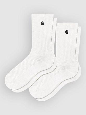 Carhartt Work in Progress Madison Pack Chaussettes blanc