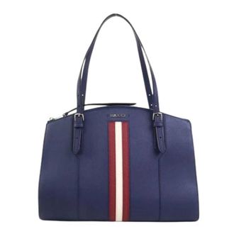 Bally Pre-owned Leder Schultertasche - - Pre-owned - Damen - Blau - ONE SIZE