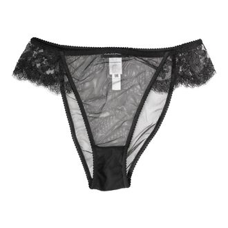Dolce & Gabbana Hohe Taille Spitzenh&ouml;schen - - Underwear - Damen - Schwarzk - M