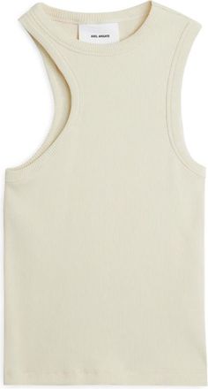 Axel Arigato Femme, Tops, Jaune, Taille: 42 FR Scoop Tank Top