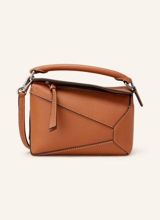 Loewe Handtasche Puzzle Edge Mini braun