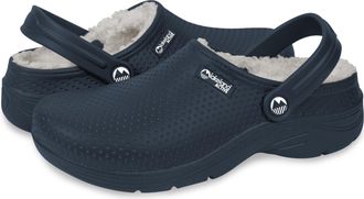 Lakeland Footwear Damen-Clogs mit Fleece gef&uuml;ttert, oxfordblau, 39.5 EU