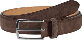 Howard London Suede Lederg&uuml;rtel Jack - - Accessories - Herren - Braun - 85 CM