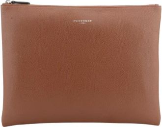 Pourchet Homme, Sacs, Brun, Taille: ONE Size Corso Pochette Grand Format