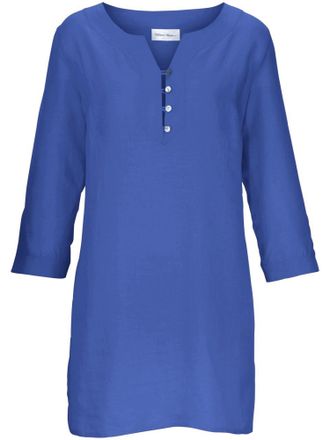 Peter Hahn Tunika aus 100% Leinen Peter Hahn blau