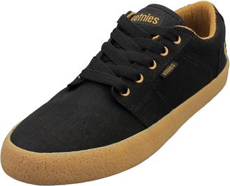 Etnies Herren Barge LS Skate Shoe, Black RAW, 41.5 EU