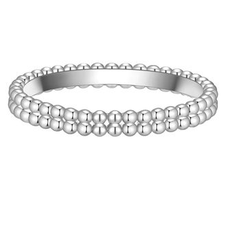 Glanzst&uuml;cke M&uuml;nchen Ring - Sterling Silber Ring - Gr. 48 - in Silber - f&uuml;r Damen