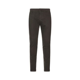 Dondup Braune Baumwoll-Elastan-Jeans - - Trousers - Herren - Braun - W30