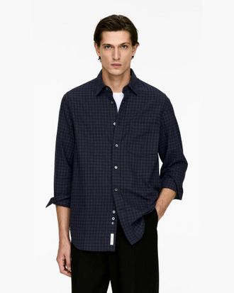 Arket Flanellhemd -Blau