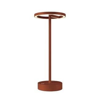 SLV VINOLINA ONE, Tischleuchte, Akku, IP54, 2700K, TOUCH, rost