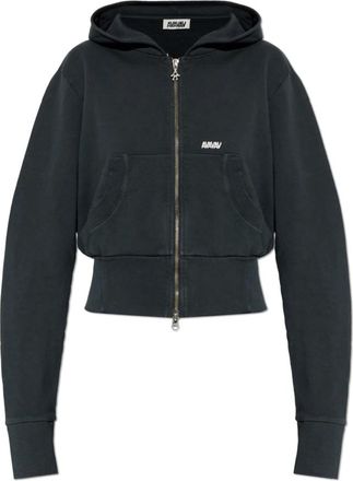 Avavav Avavav, Femme, Sweatshirts et sweats &agrave; capuche, Noir, Taille: 40 FR SweaT-shirt &agrave; Logo Brod&eacute;