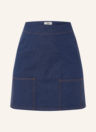 Fendi Jeansrock blau