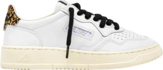 Autry Femme, Chaussures, Blanc, Taille: 38 EU Medalist Platform Baskets