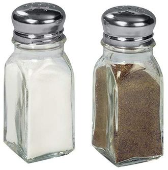 Fackelmann Fackelmann Menage Pfeffer/Salz, Glas, transparent