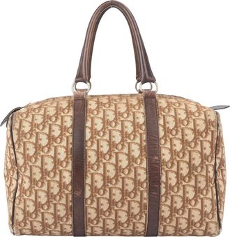 Dior Crossbody Bags - Christian Dior Trotter Monogram Boston 30 Handbag - Gr. unisize - in Bunt - für Damen