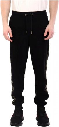 Karl Lagerfeld Homme, Pantalons, Noir, Taille: XL Logo Pantalons de surv&ecirc;tement