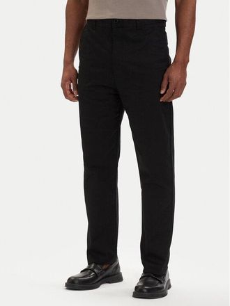 HUGO BOSS Stoffhose Genar253 50567257 Schwarz Slim Fit
