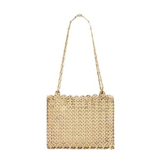 Paco Rabanne Light Gold 1969 Clutch Bag - - Bags - Damen - Beige - ONE SIZE
