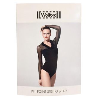 Wolford Pin Point Tulle String Body Size M