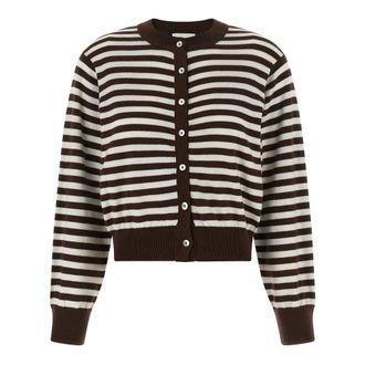 Be You Femme, Pulls, Brun, Taille: 38 FR Be Motivated Striped Cardigan