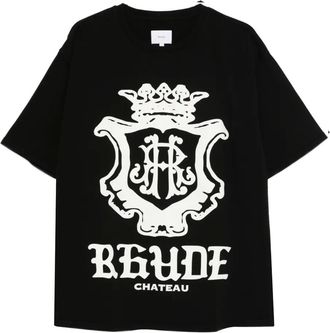 Rhude graphic-print T-shirt - Schwarz