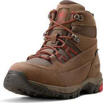 Ariat Mens Skyline Summit Waterproof Boots in Bitter Brown Red, D Medium Width, Size 42.5, by Ariat