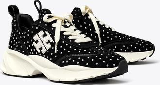 Tory Burch Damen Good Luck Studded Trainer
