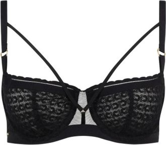 Chantelle Femme, Sous-v&ecirc;tements, Noir, Taille: 90C FR Soutien-gorge balconnet demi-coque Monogram