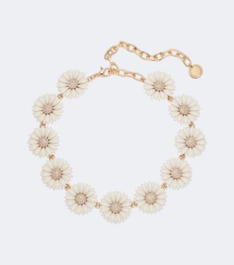 Carolina Herrera Collier &agrave; cristaux