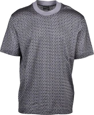 Emporio Armani Homme, Tops, Gris, Taille: 3XL T-Chemises