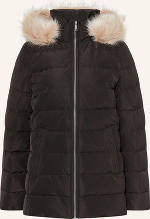 Tommy Hilfiger Daunenjacke Mit Abnehmbarem Kunstpelz schwarz
