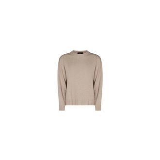 Fabiana Filippi Femme, Pulls, Beige, Taille: 36 FR Mad216F0280000M281 Tricot Col Rond