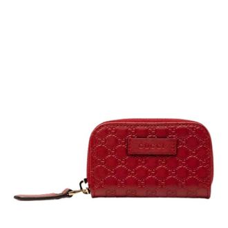 Gucci Pre-owned M&uuml;nztasche - - Pre-owned - Damen - Rot - ONE SIZE