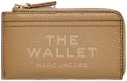 Marc Jacobs Porte-monnaie The Leather Top Zip