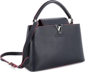 Louis Vuitton Capucines Bag Leather PM satchel - Blau