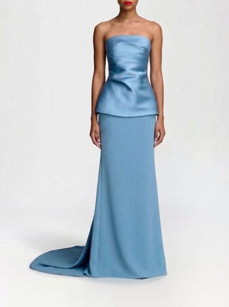 Solace London Robe SOLACE LONDON Femme couleur Bleu Azur