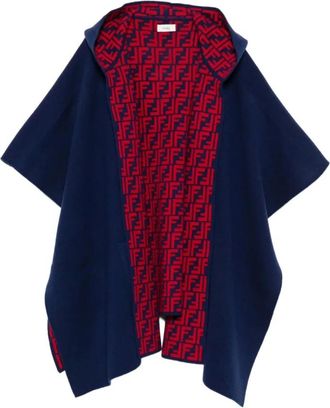 Fendi Damen, Jacken, Blau, MGröße