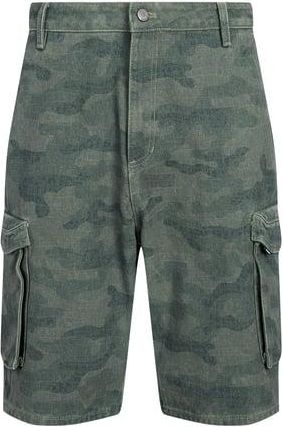 Daily Paper Clothing Short imprim&eacute; militaire en coton